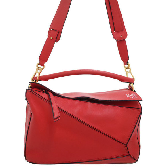 Loewe | Bags | Loewe Puzzle 2way Bag Red | Poshmark